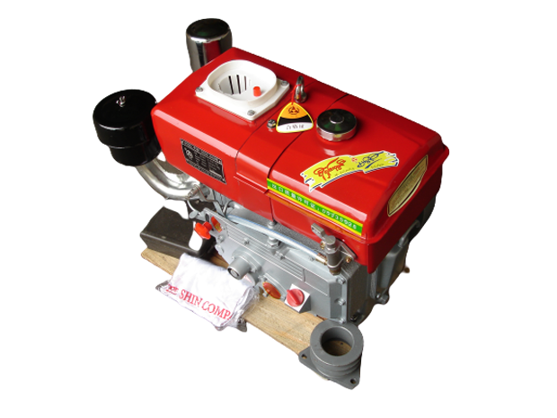 Hand Crank 278.8 g/kwh R180 Small Marine Diesel Engines