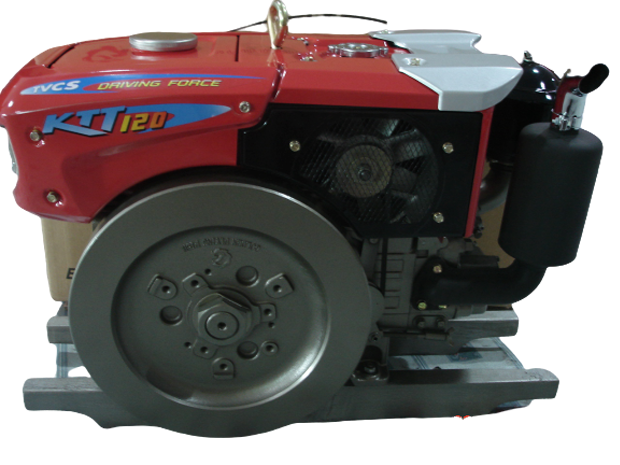 Hand Cranking 113KGS 12HP 8.82KW 4 Stroke Diesel engine