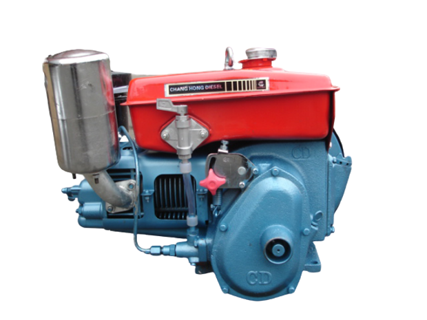 Blue 170F 44KGS 3.6HP Small Marine Diesel Engines