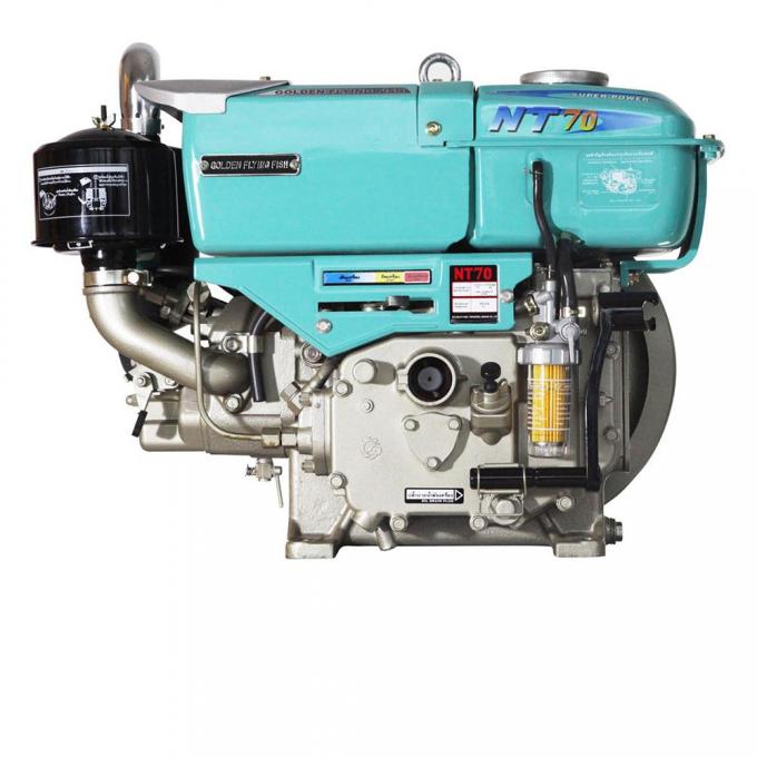 Horizontal NT70 2600RPM 6.6HP Small Marine Diesel Engines
