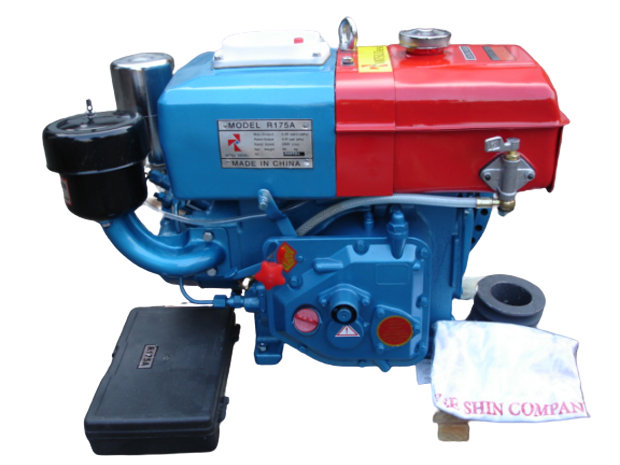 R175A 6.6HP 280.2 g/kwh Single Cylinder Diesel Engine